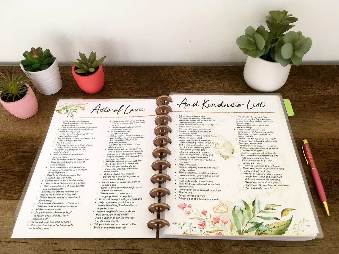 Prayer Journal Printable, Gratitude Journal, Christian Planner, Bible ...