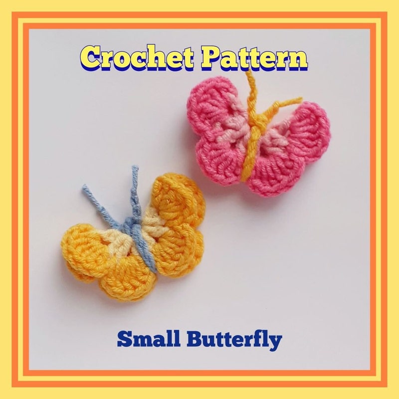 Butterfly Crochet Pattern - Etsy