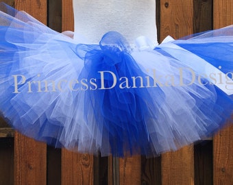 Sports Team Tutu Royal Blue and White Tutu R2D2 Inspired | Etsy