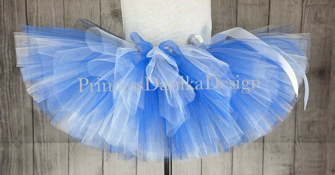 Sports Team Tutu, Royal Blue and White Tutu, Hanukkah Tutu, Nautical ...