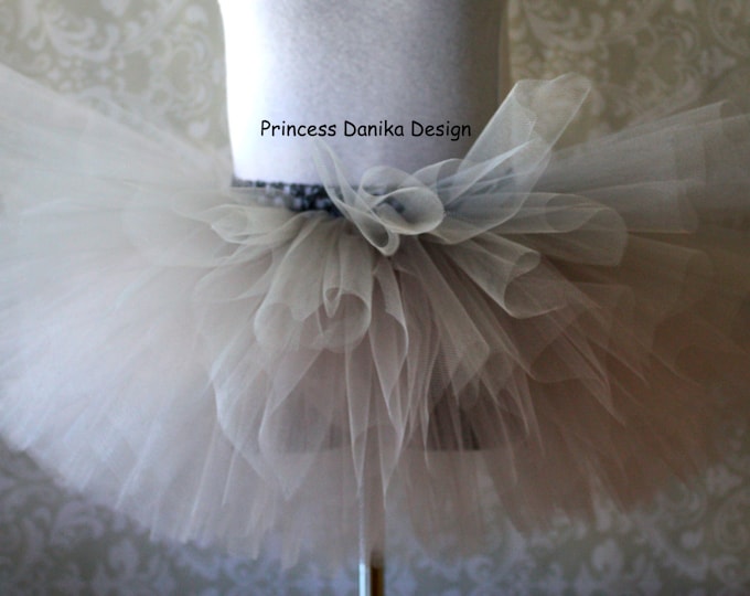 Grey Tutu - Gray Tutu - Kid's Tutu - Girl's Tutu - Etsy