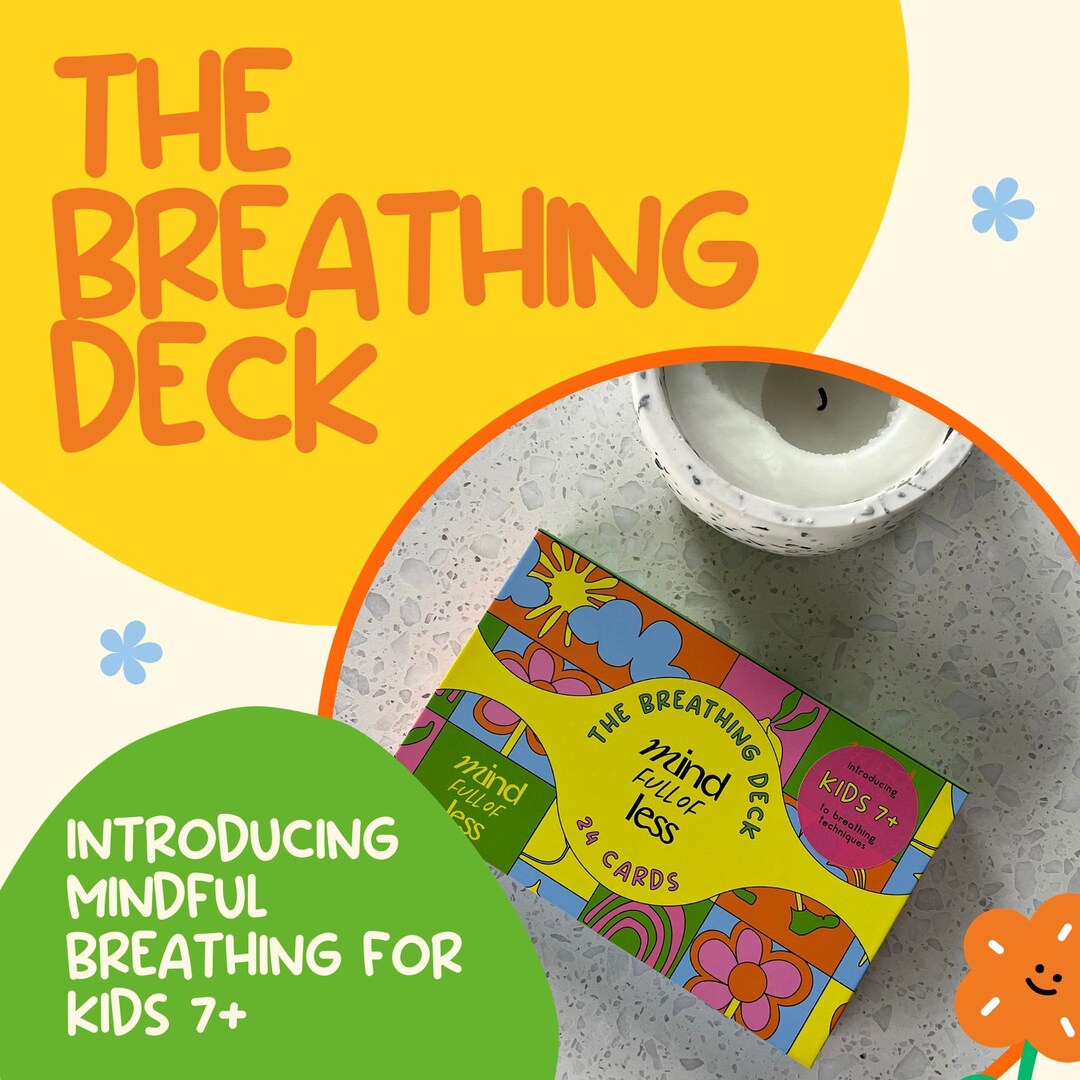 Finger Tracing Flash Cards, Mindfulness Breathing Cards, Meditation ...