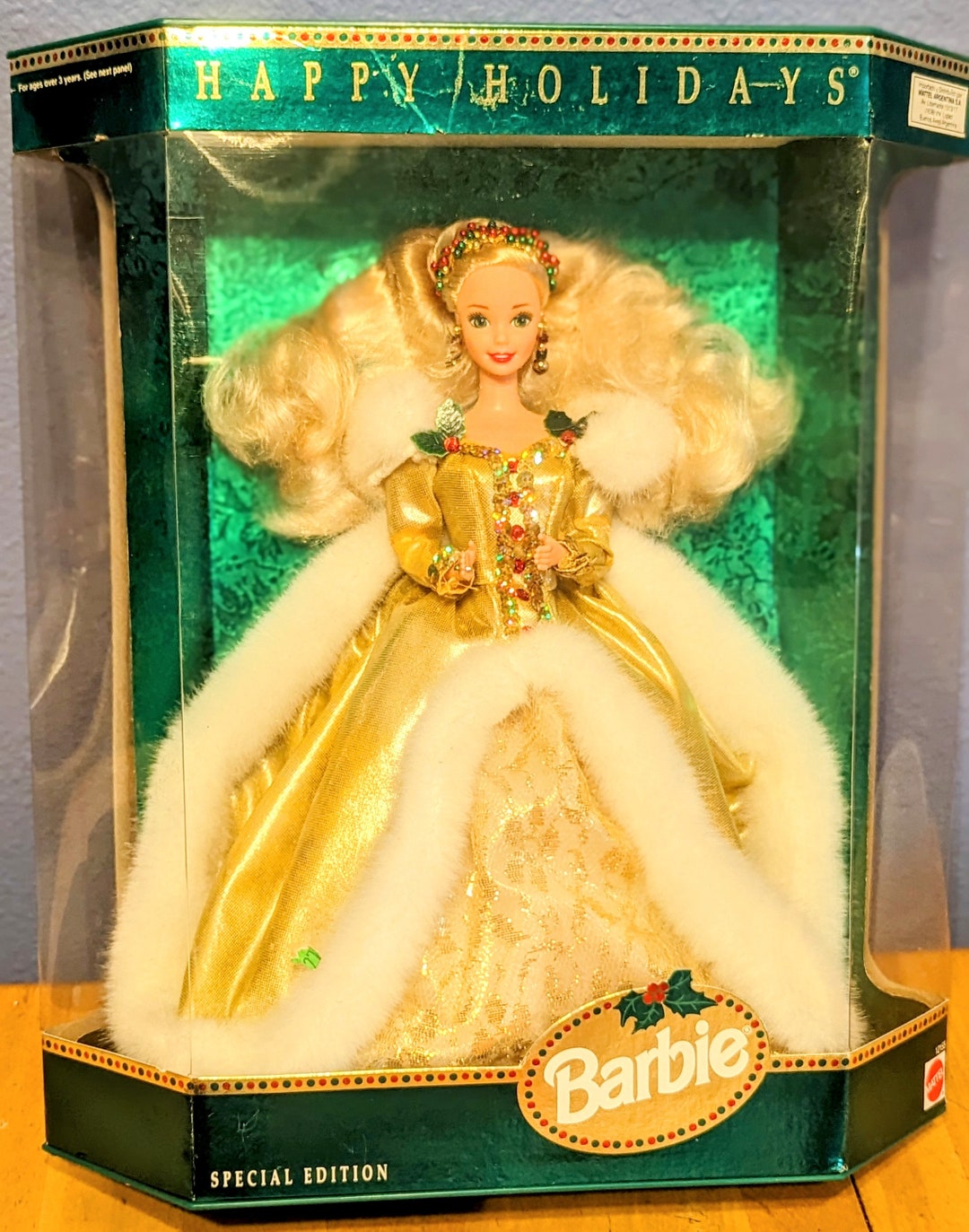 1994 Holiday Barbie 2nd Series Rare - Vintage Hallmark Keepsake - Etsy