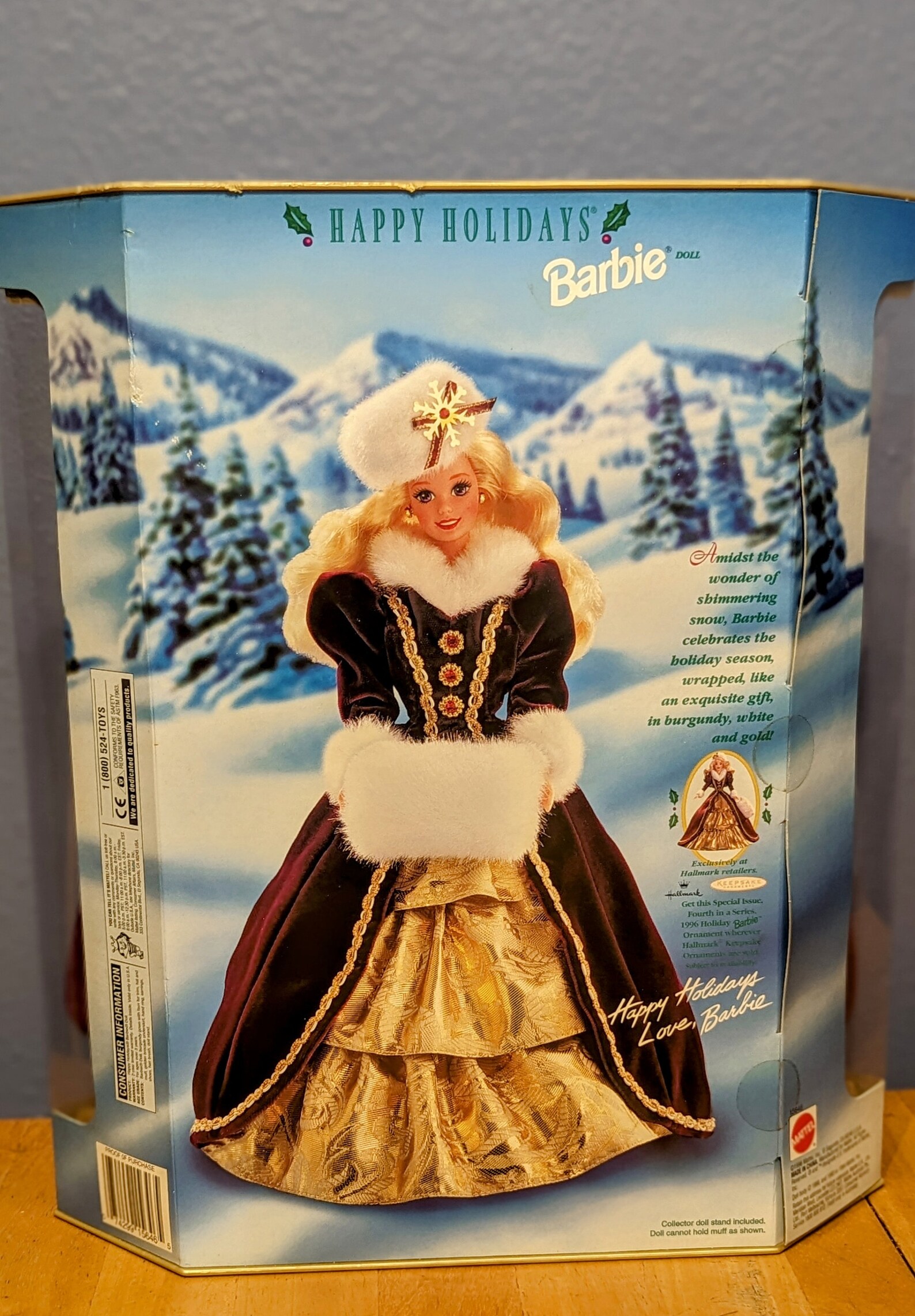 1996 Happy Holiday Barbie Special Edition 15646 - Etsy