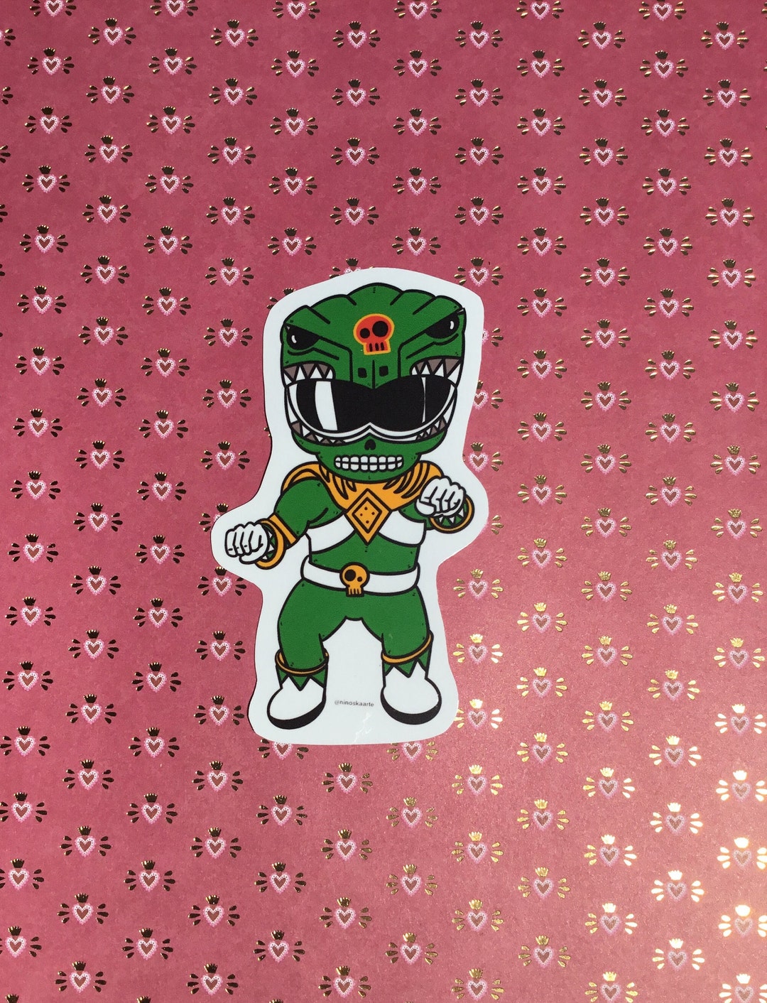 Green Calaverita Ranger Vinyl Sticker - Etsy