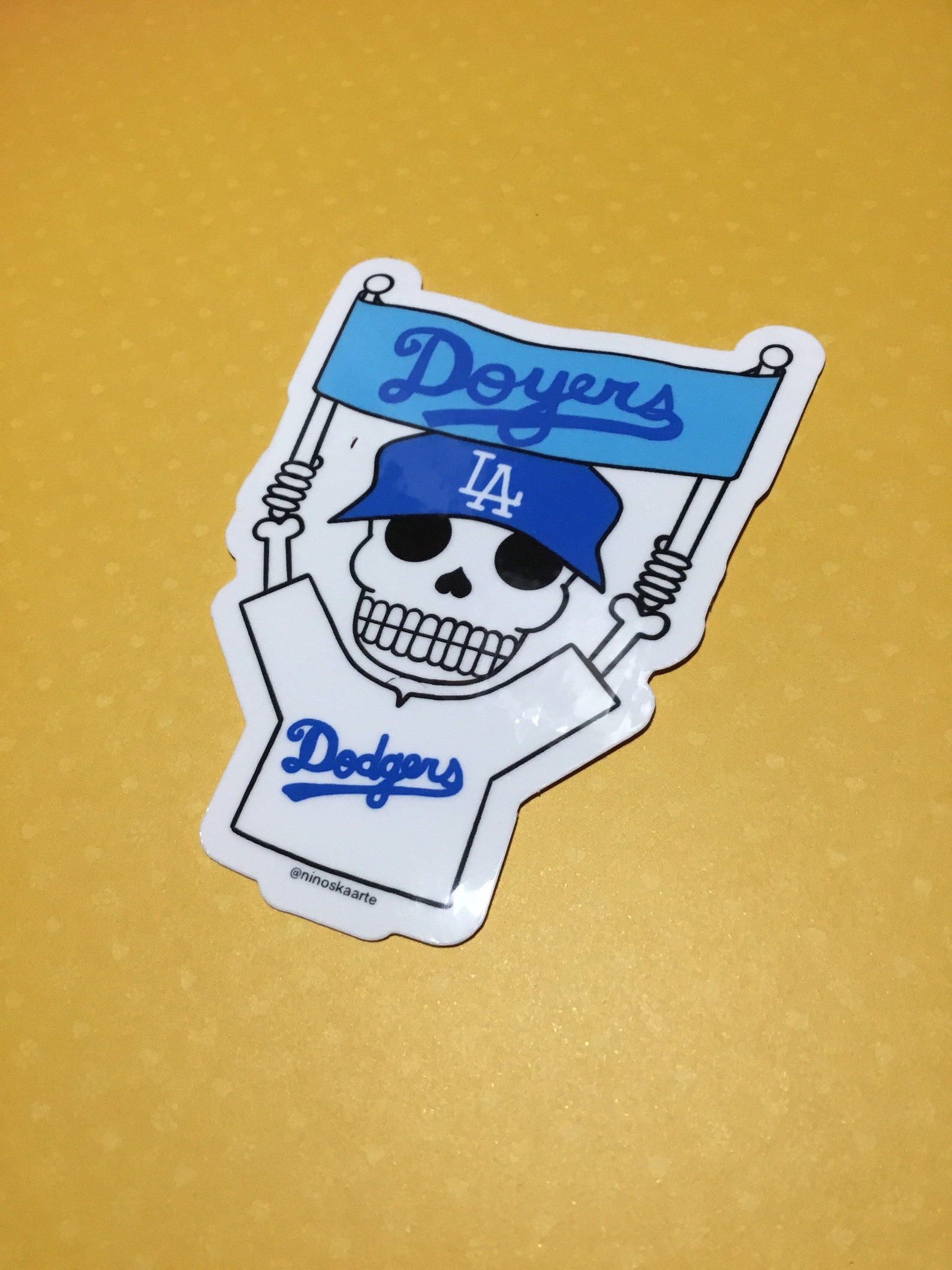 Los Doyers Series Calaveritas Vinyl Sticker - Etsy