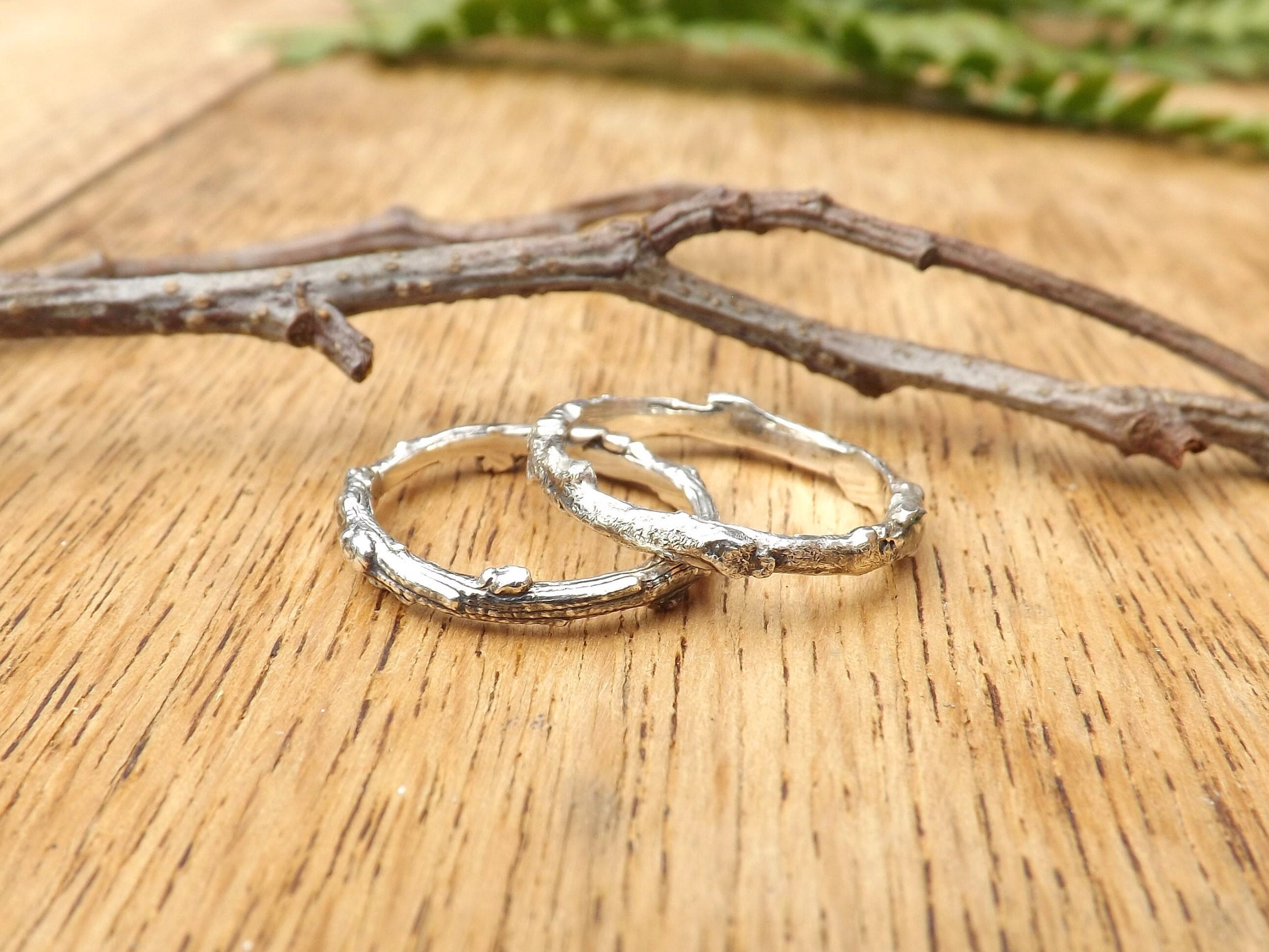 Handmade Silver Twig Ring Branch Ring Branches Ring Wedding - Etsy