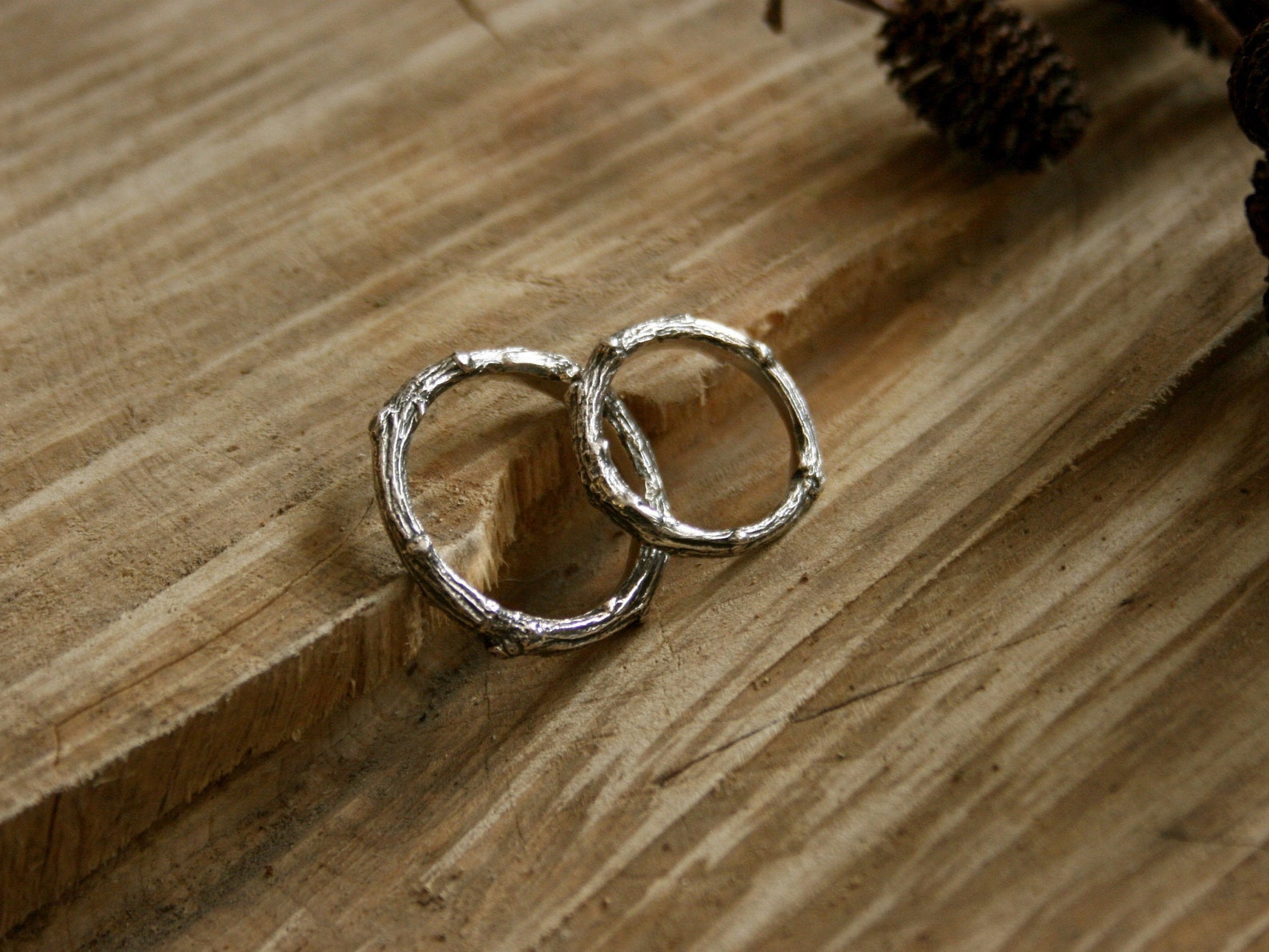 Handmade Silver Twig Ring Branch Ring Branches Ring Wedding - Etsy