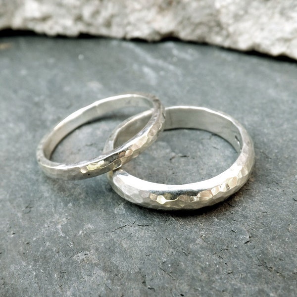 Rustic Wedding Ring - Etsy