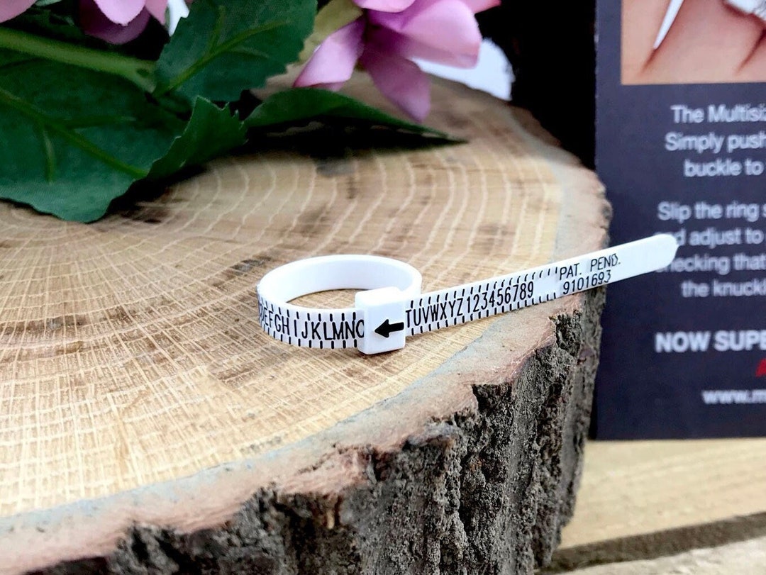 Adjustable Ring Sizer, Reusable Ring Sizer, Ring Measuring Guide, What ...