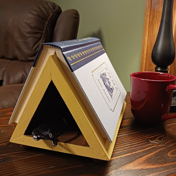 Desk Book Holder - Etsy