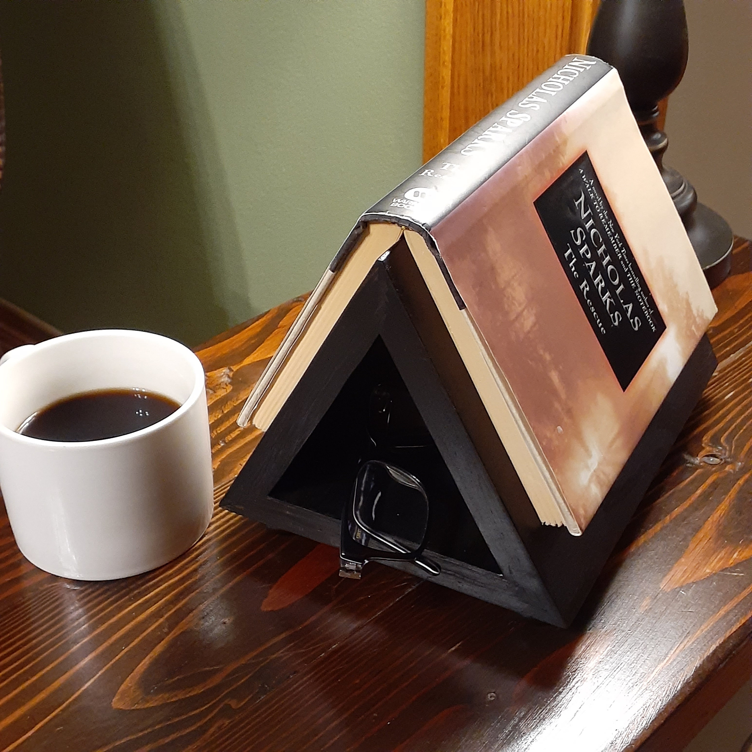 Black Book Place Holder Book Page Holder Book Accessory - Etsy