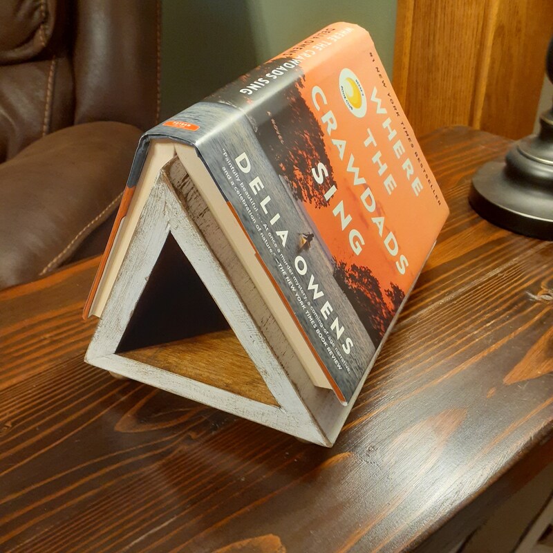 Wood Book Rest Stand - Etsy