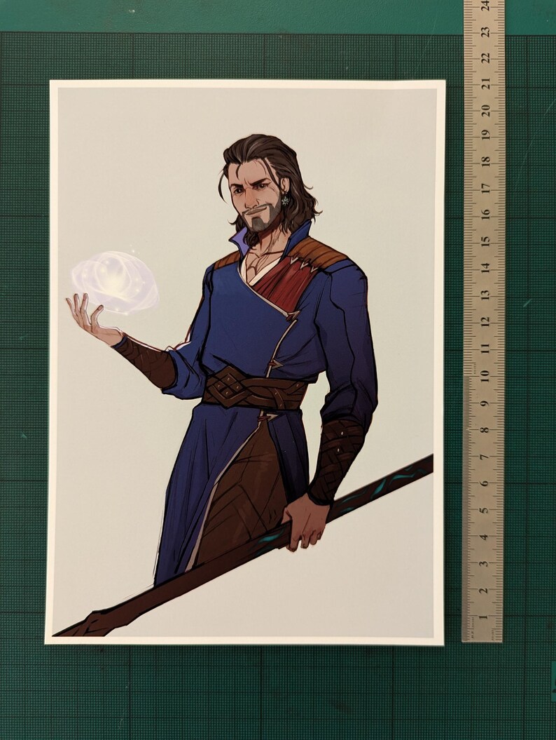 Baldur's Gate 3 Gale Prints A5 - Etsy