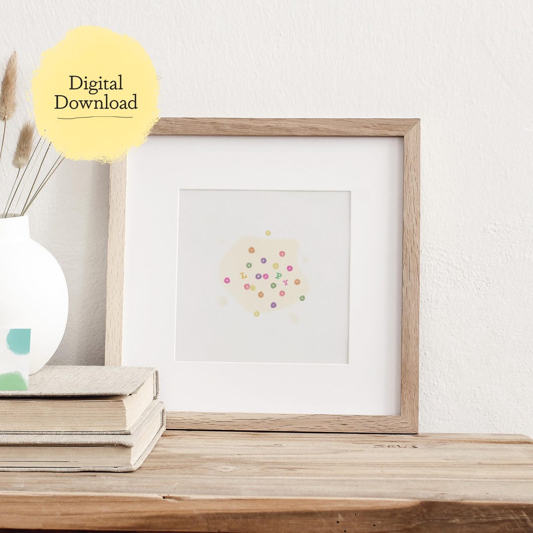 Fruit Loopy Art Print (digital Download) - Etsy