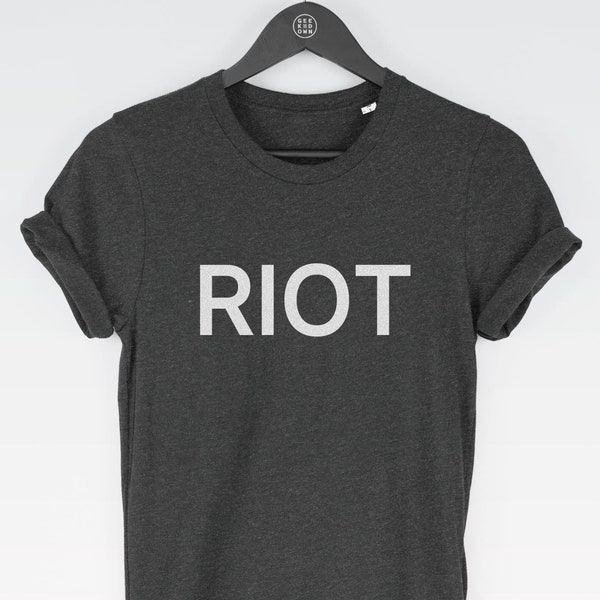Riot Tshirt - Etsy
