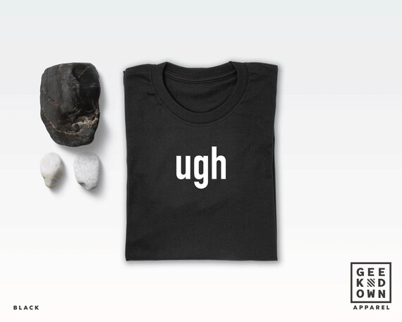 Ugh T-shirt Tee // Hipster T-shirts / Hipster Clothing / - Etsy
