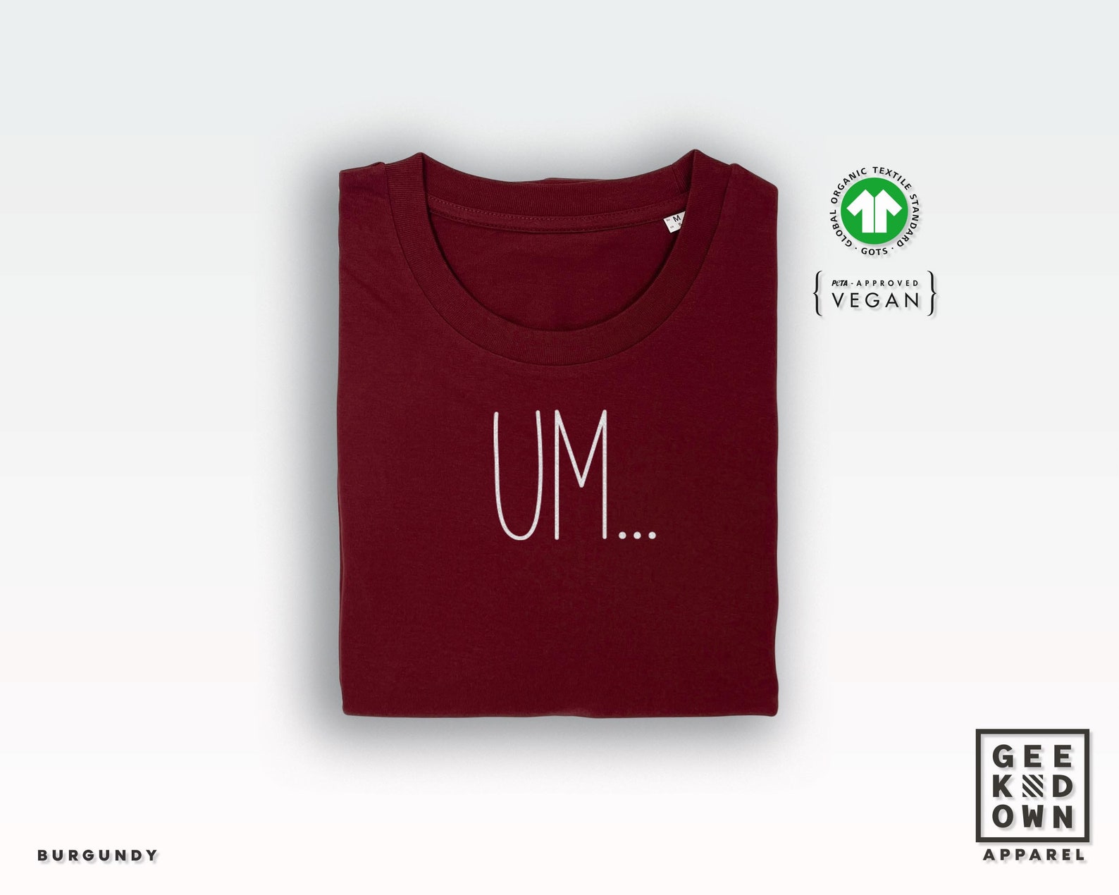 Um... T-shirt Tee // Hipster T-shirts / Hipster Clothing / - Etsy
