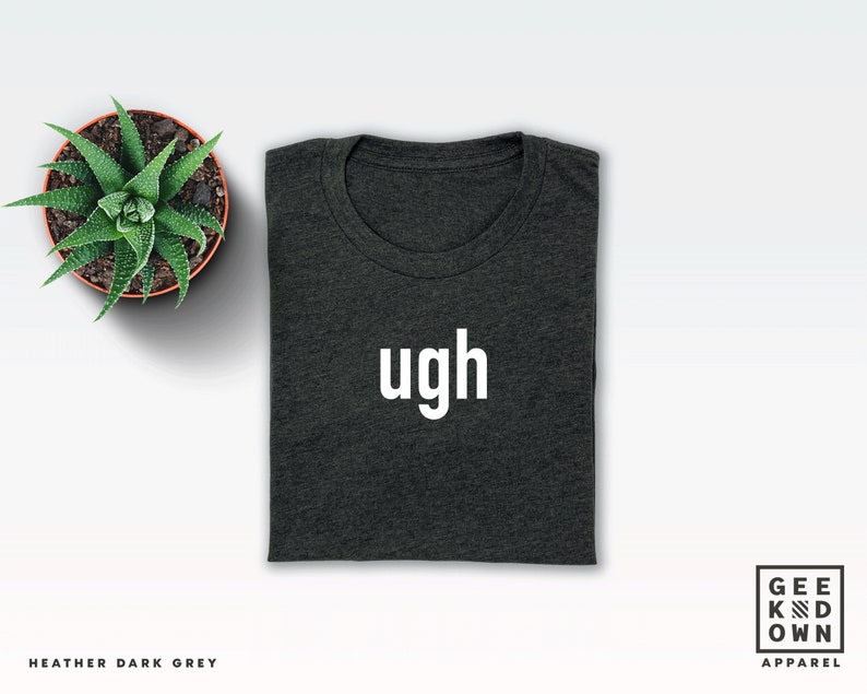 Ugh T-shirt Tee // Hipster T-shirts / Hipster Clothing / - Etsy