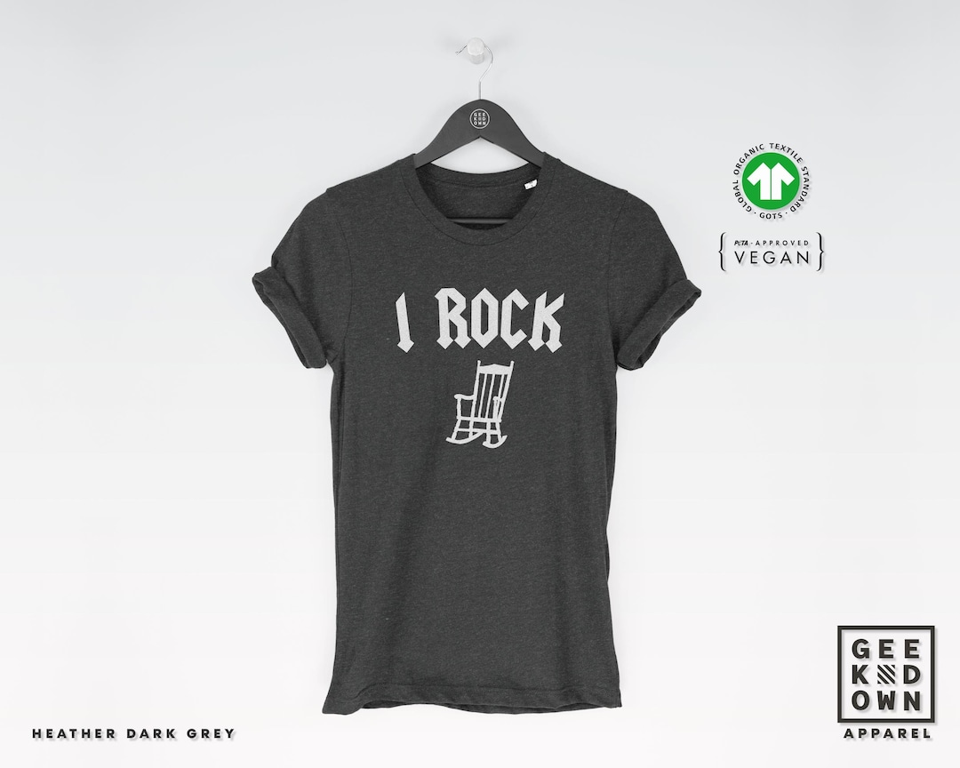 I Rock T-shirt Tee funny Tees / Funny Tee / Metal Music Top / - Etsy