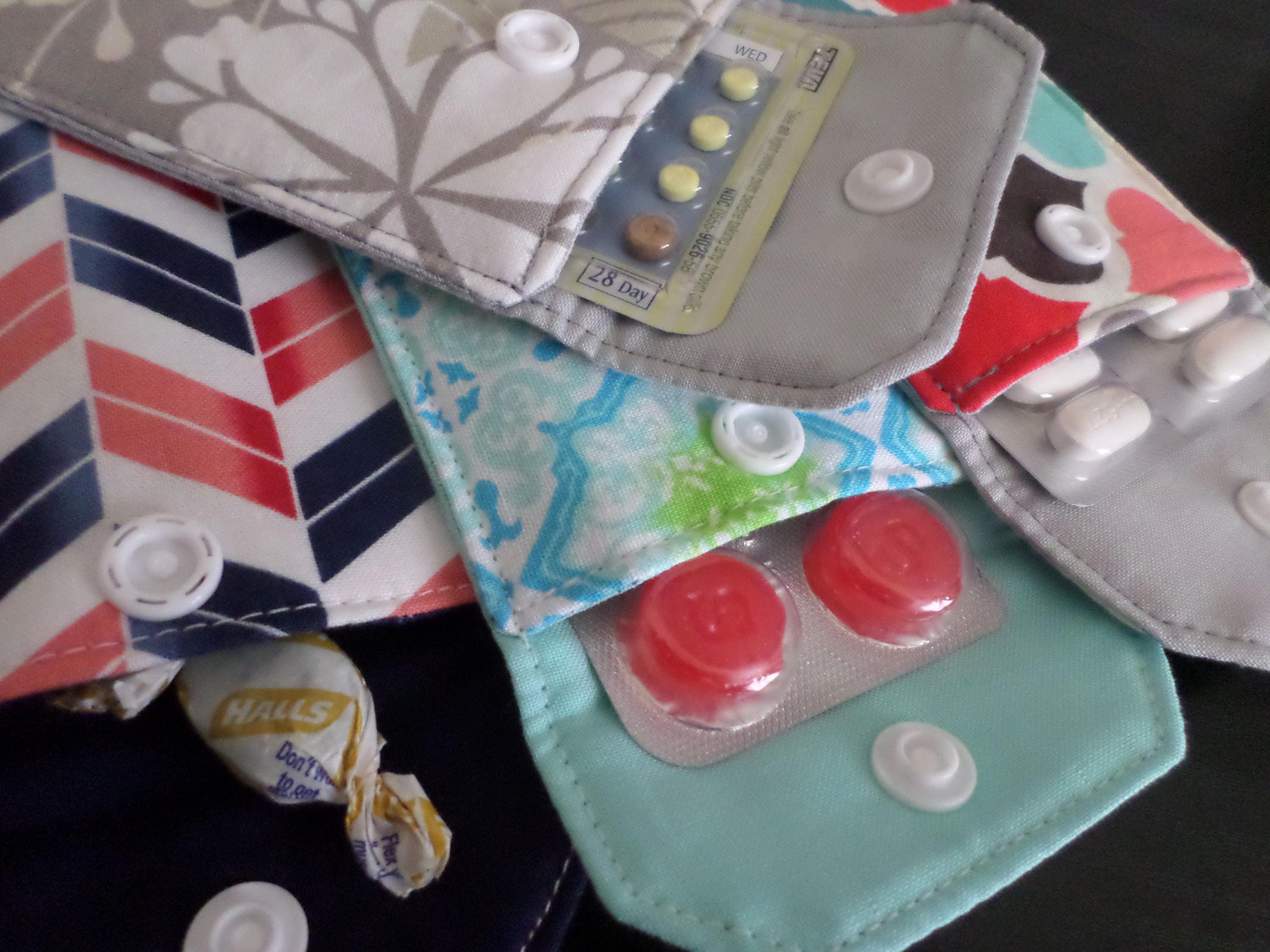 Peace Multi-purpose Fabric Mini Pouch Birth Control Case - Etsy