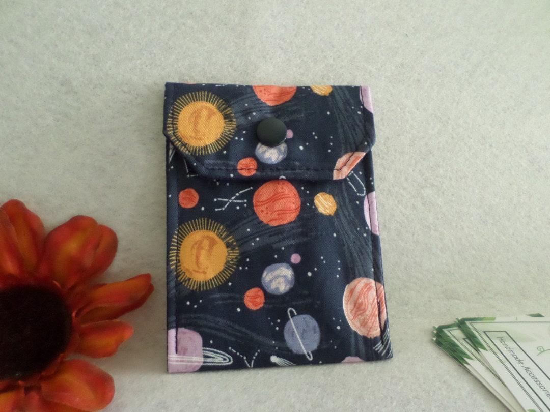 Planets / Space Multi-Purpose Fabric Mini Pouch Birth - Etsy Österreich