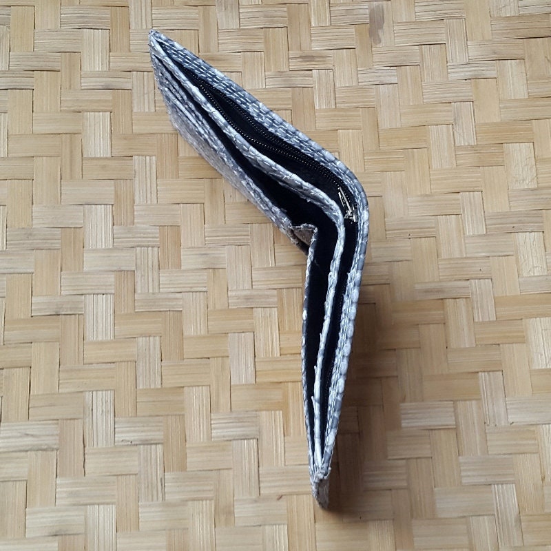 Natural Genuine Python Snake Skin Leather Men Bifold Wallet Handmade - Etsy