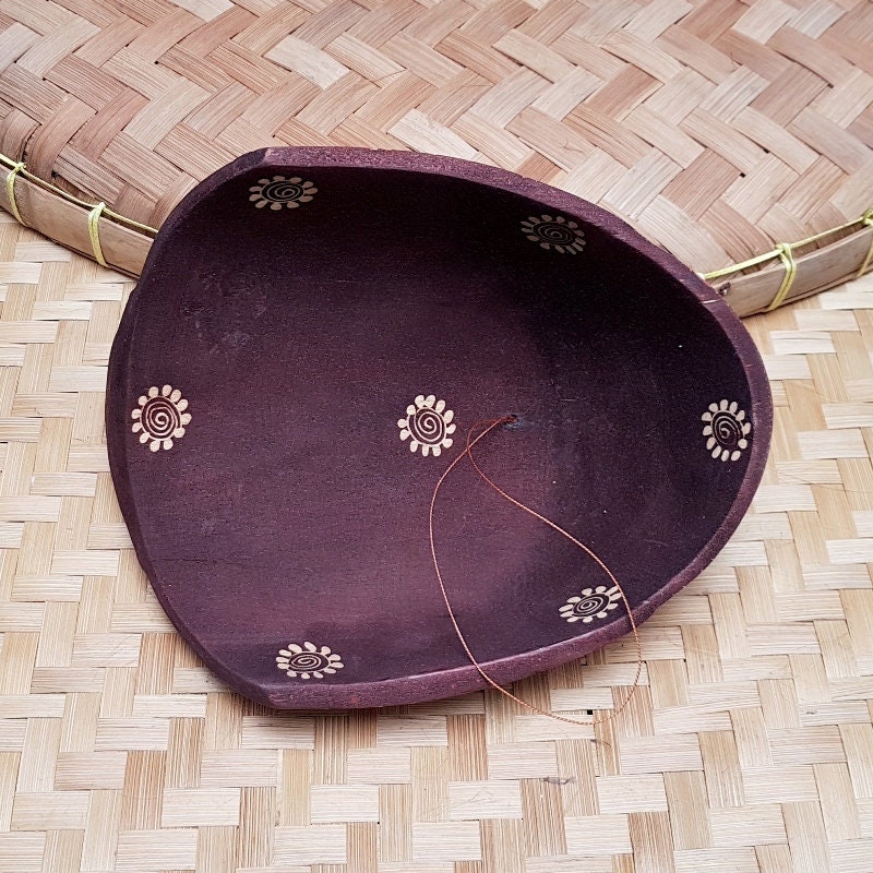 Ethnic Topeng Wooden Batik Art Mask Handcrafted Wall Decor 5 - Etsy