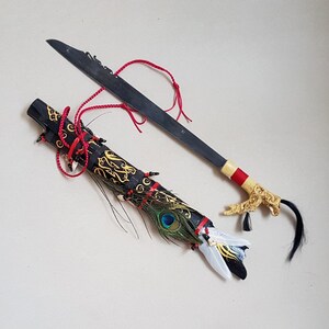 Ethnic Mandau Traditional Machete Dayak Handmade Borneo - Etsy