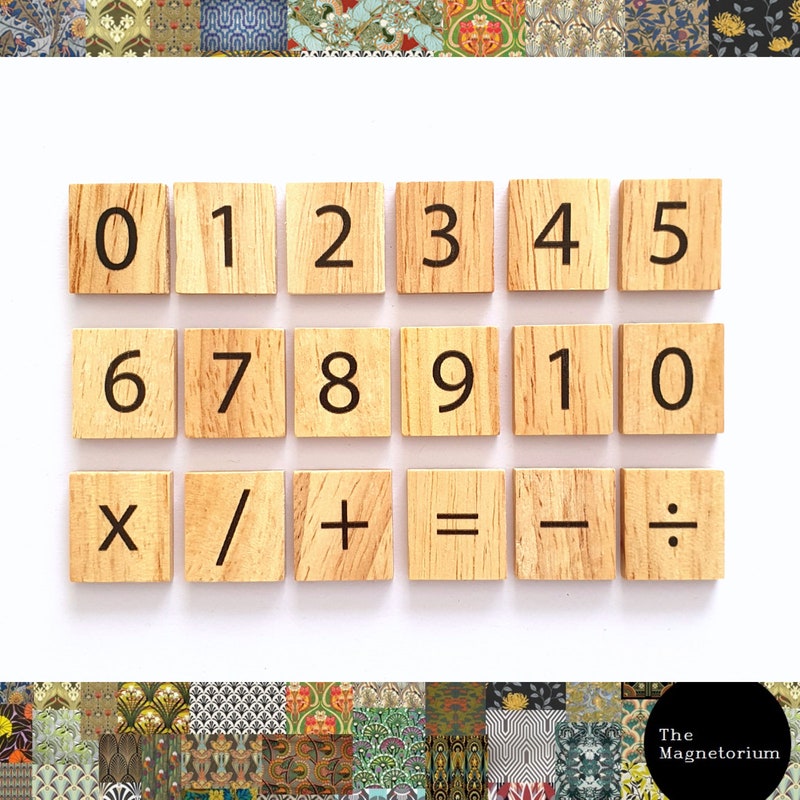 Number Magnets - Etsy