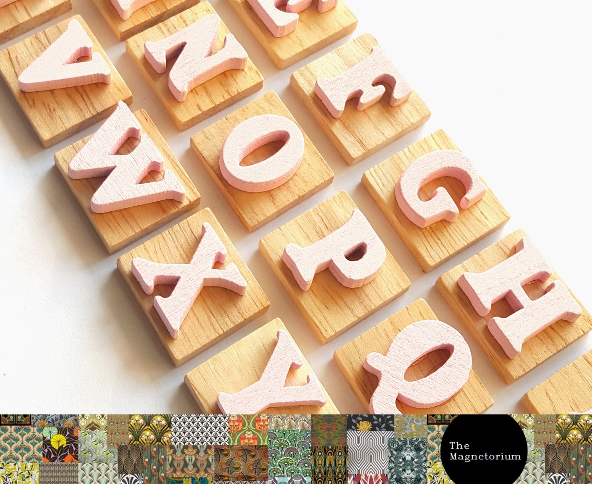 Alphabet Fridge Magnets Alphabet Magnets Letter Fridge | Etsy