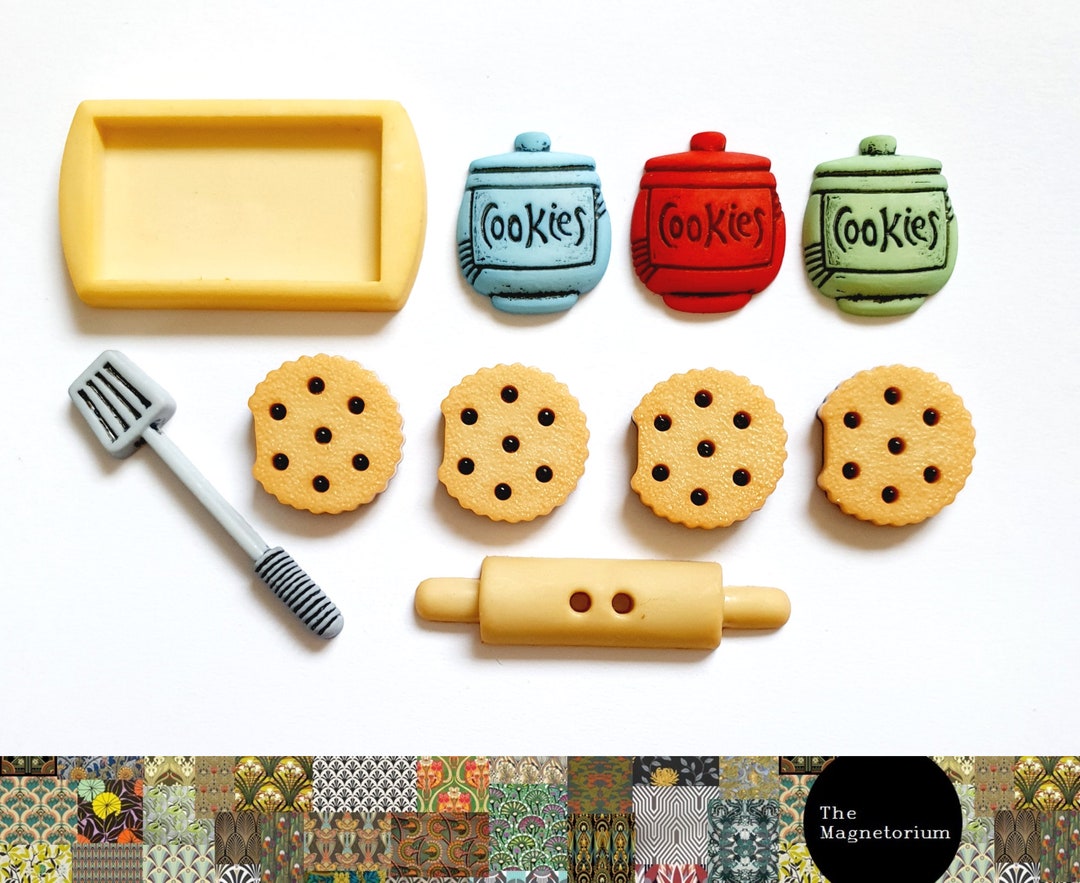 Fridge Magnets Kitchen Fridge Magnets Baking Magnets Cookie Magnets ...