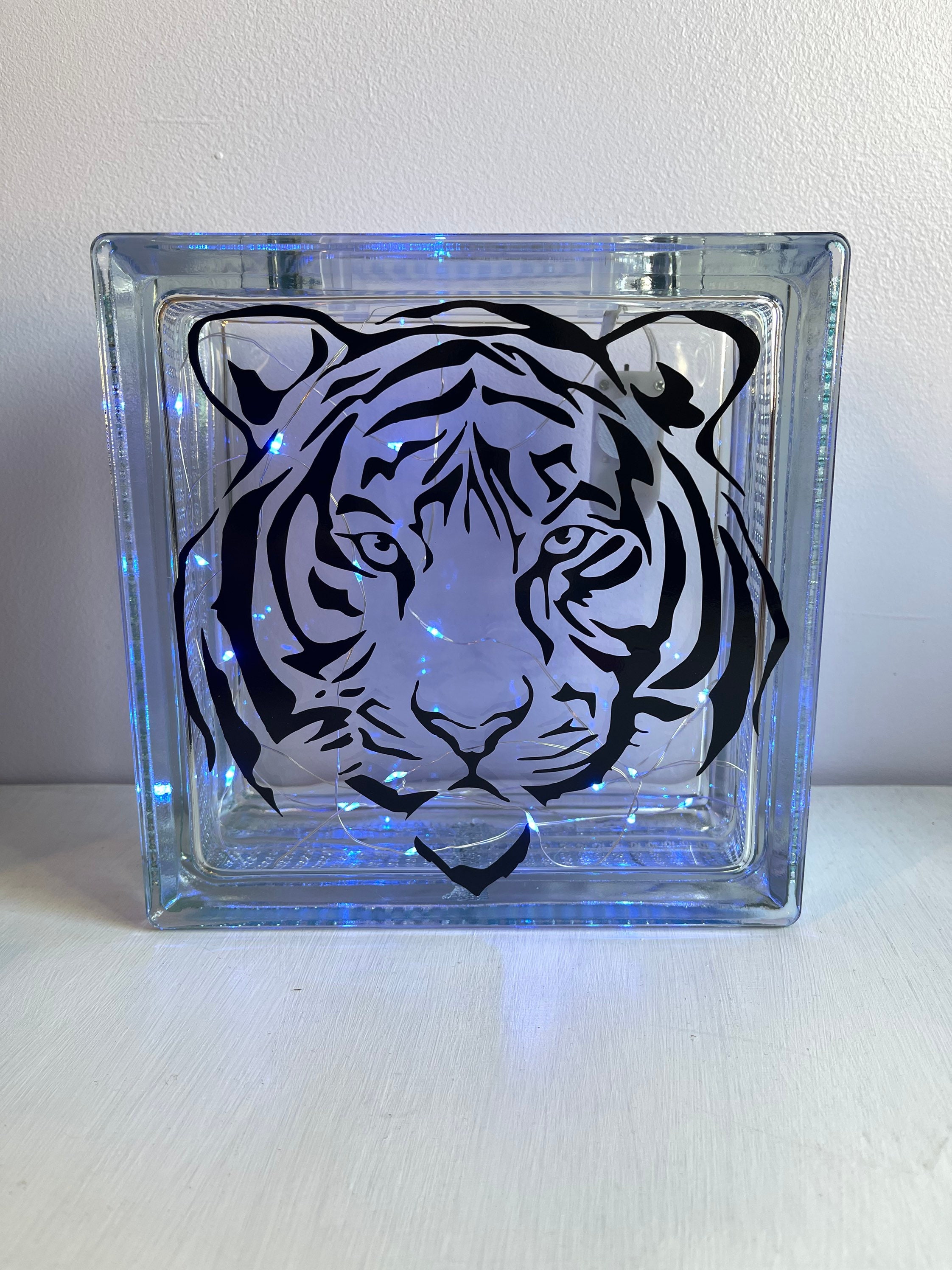 Tiger Light Block, Light up Tiger Gift, Tiger Light, Tiger Gift, Animal ...