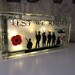 Remembrence Light Box, Lest We Forget Glass Light Block, Memorial - Etsy UK