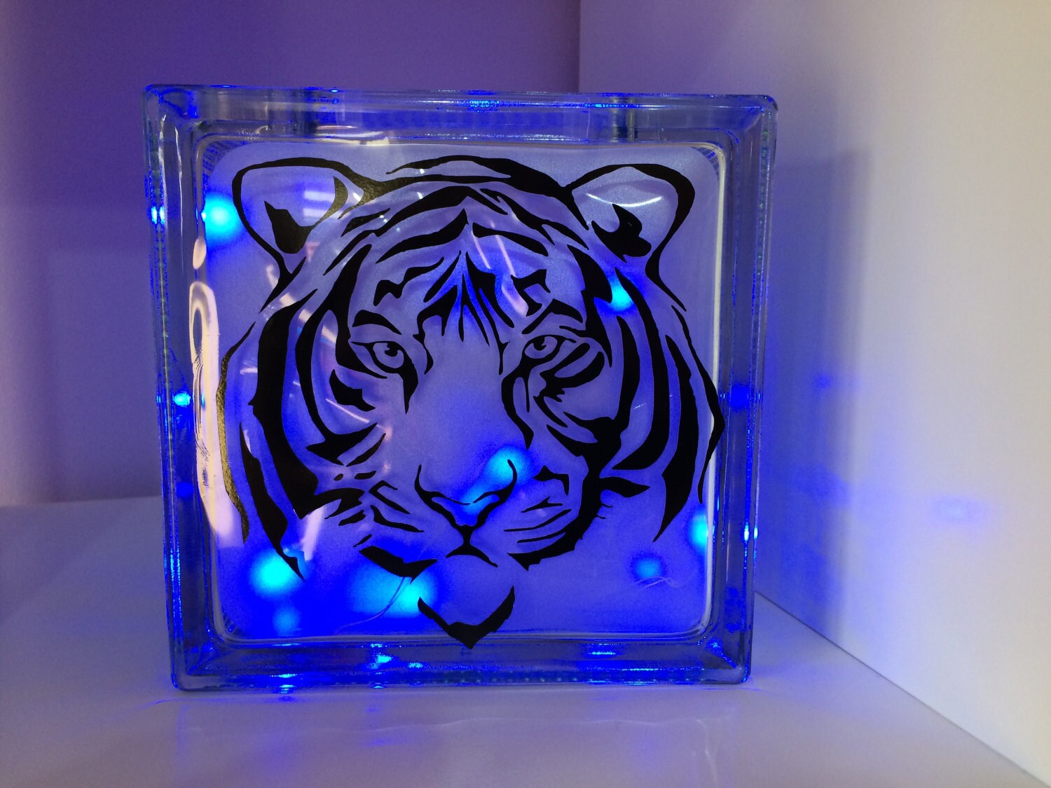 Cool Blue Tiger Wallpaper