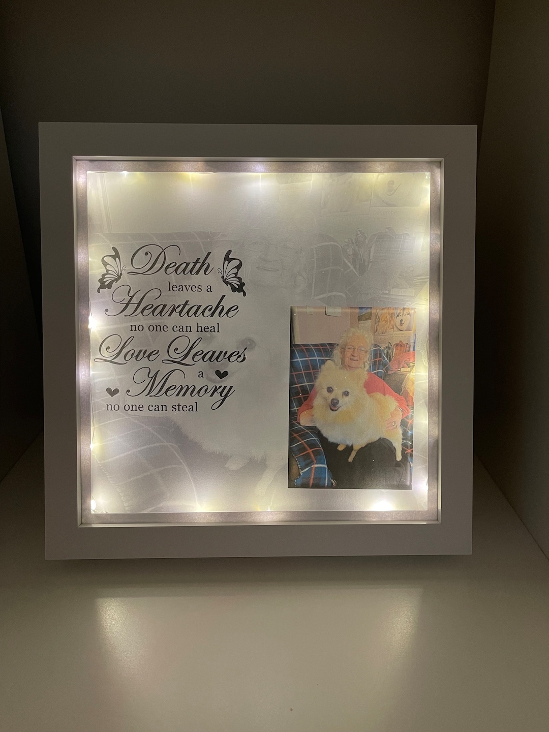 Memorial Photo Frame, Memorial Frame. - Etsy