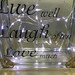 Large Live Laugh Love Light Block, Live Laugh Love Home Decor, Live ...