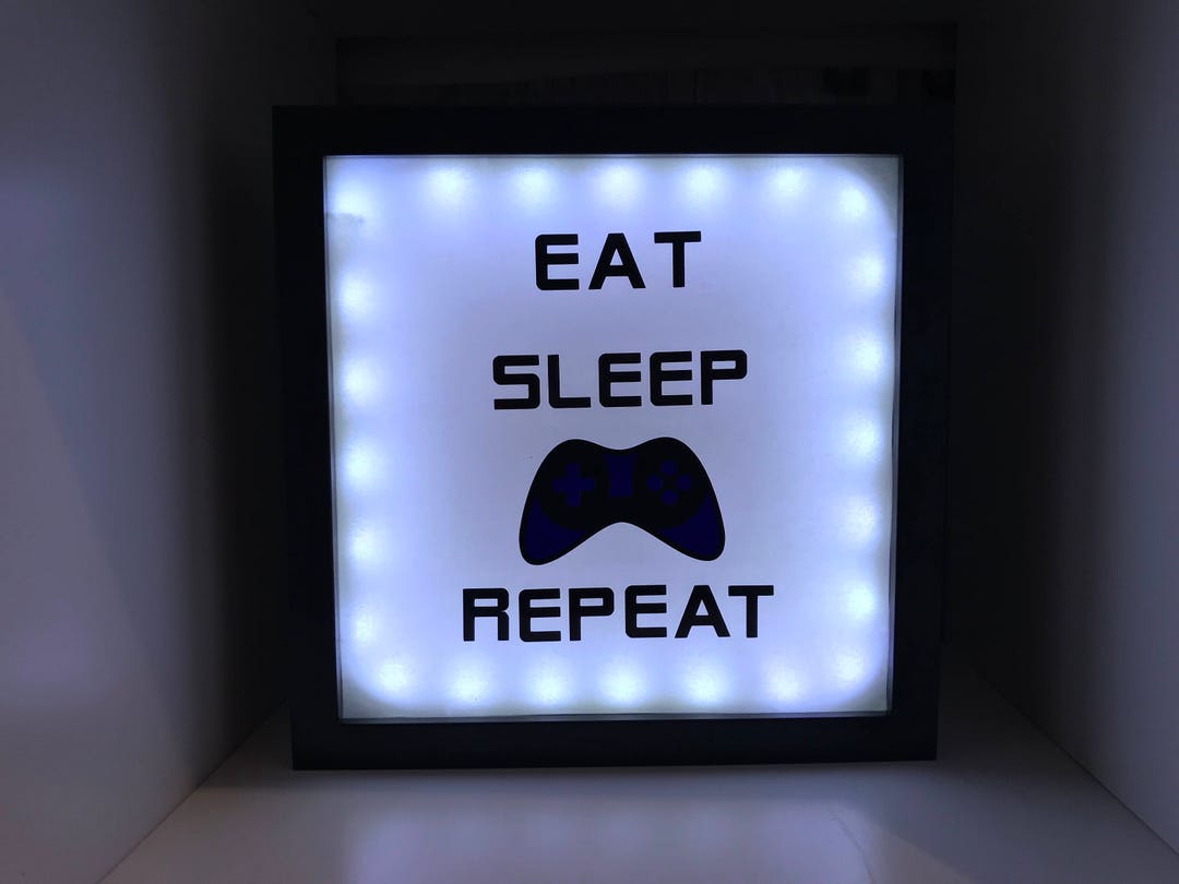 Gamer Light up Frame, Gamer Box Frame - Etsy UK