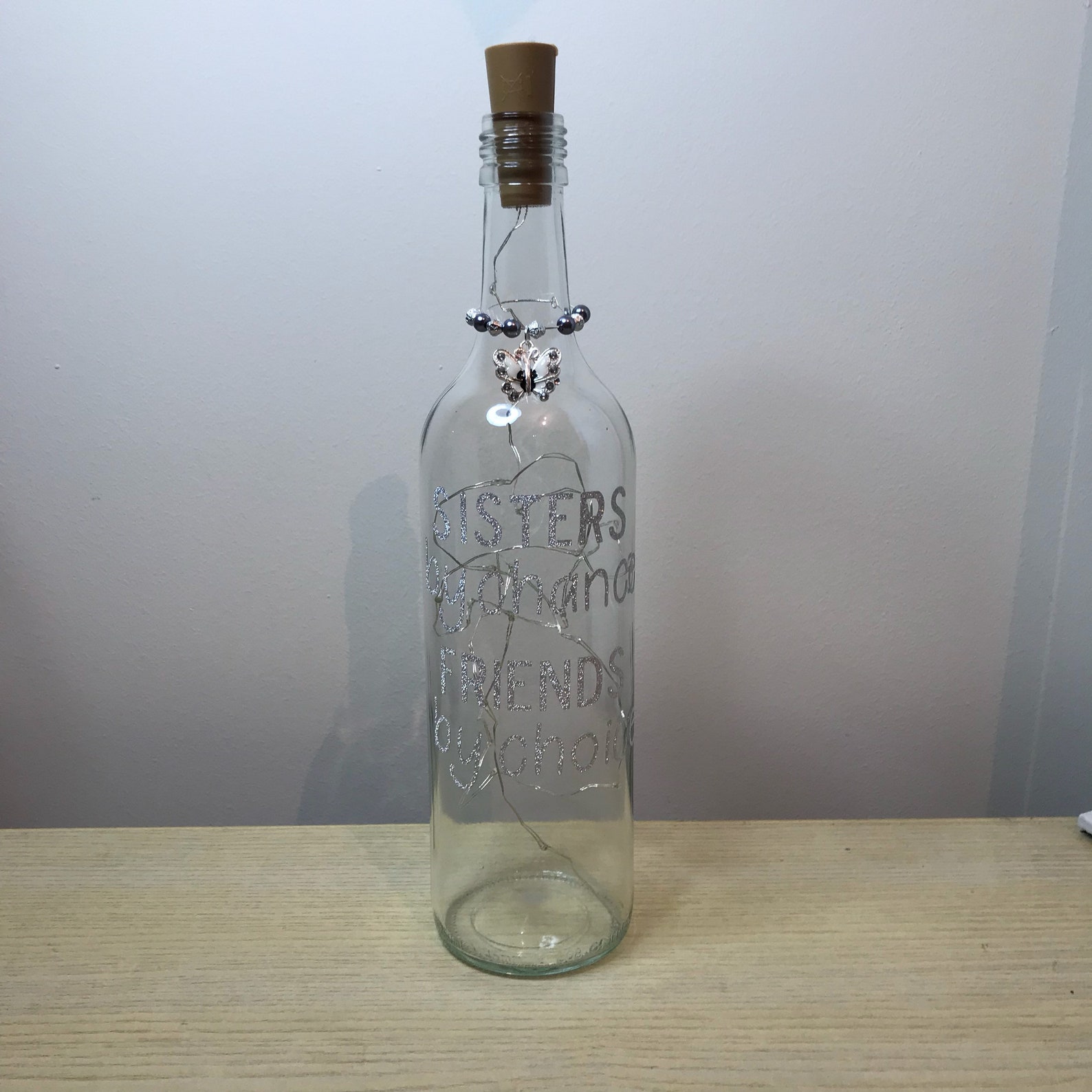 Sisters Light Bottle, Sisters Gift, Sisters Quote Gift, Sisters by ...