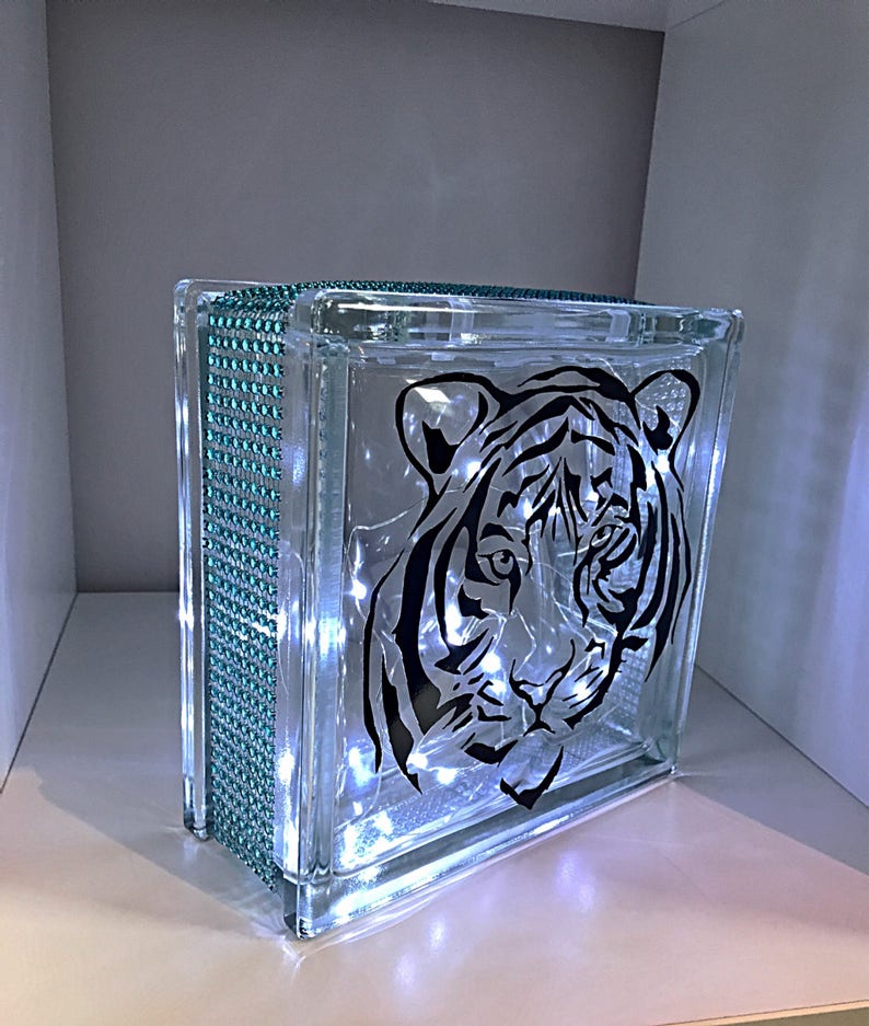 Tiger Light Block, Light up Tiger Gift, Tiger Light, Tiger Gift, Animal ...
