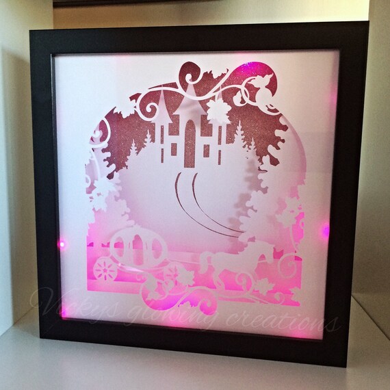 Fairytale Layered Light up Frame Light up Frame Fairytale | Etsy
