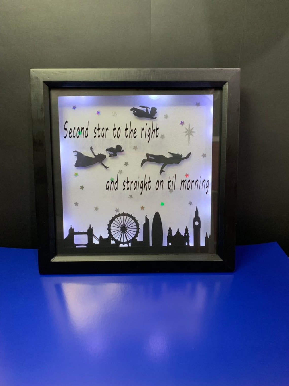 Peter Pan inspired light up frame | Etsy