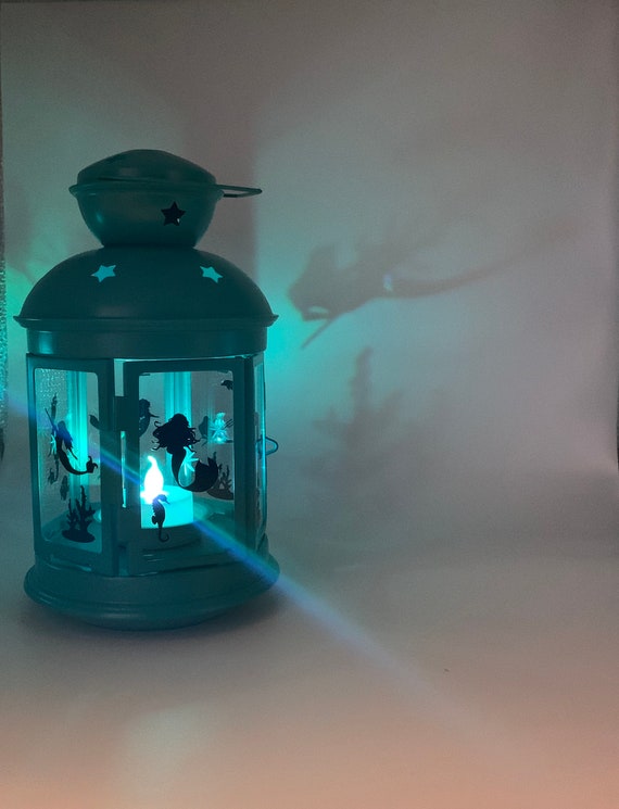 Mermaid Lantern Mermaid Light Mermaid Night Light Under the - Etsy UK