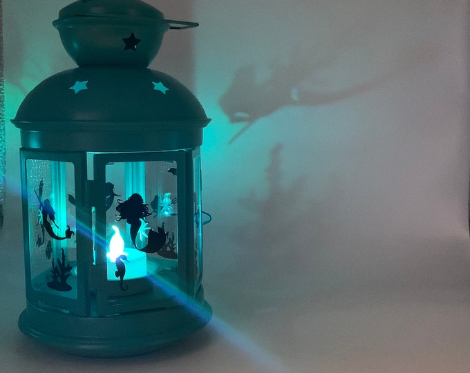 Mermaid Lantern Mermaid Light Mermaid Night Light Under the | Etsy UK