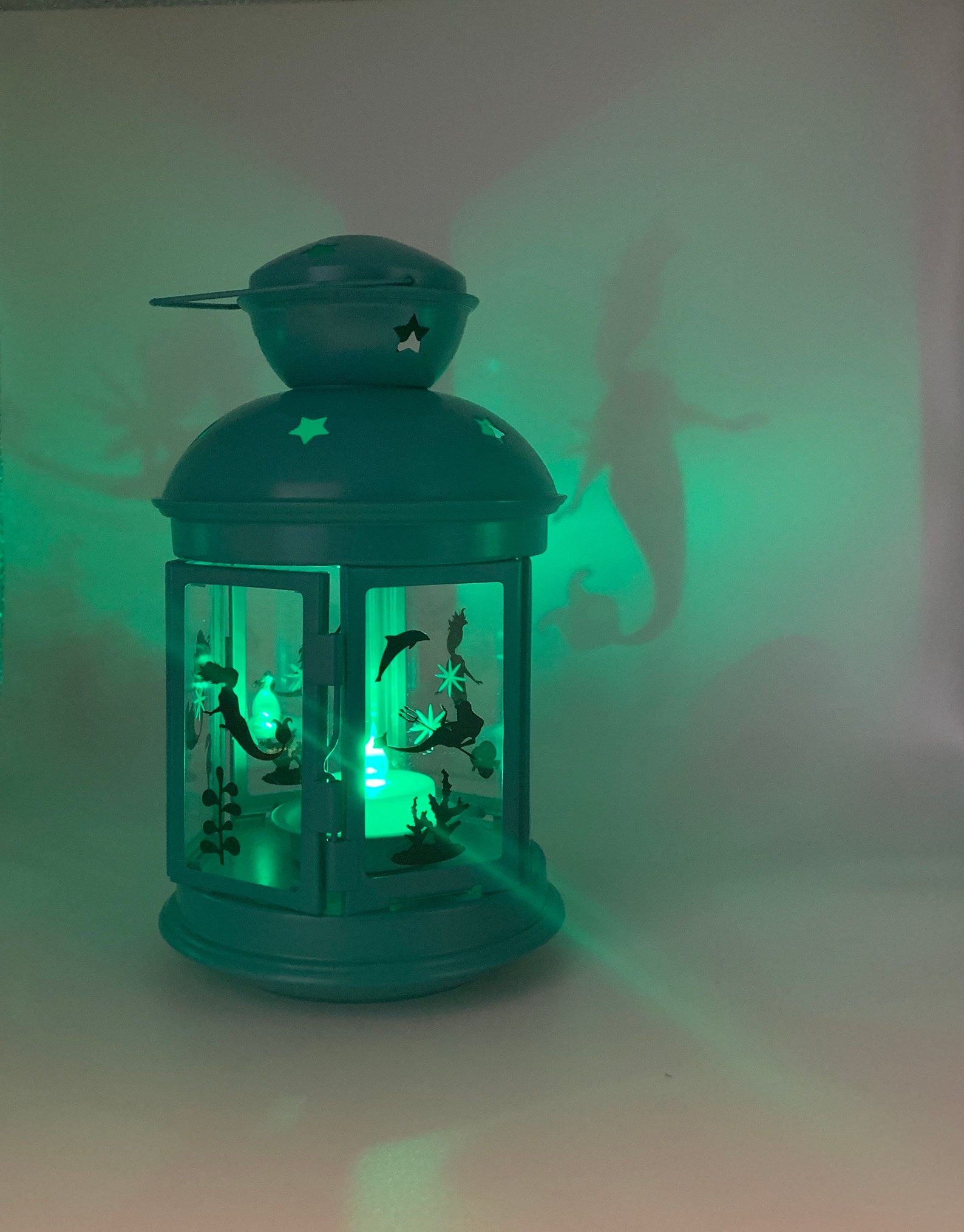 Mermaid lantern mermaid light mermaid night light under the | Etsy