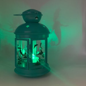 Mermaid Lantern, Mermaid Light, Mermaid Night Light, Under the Sea ...