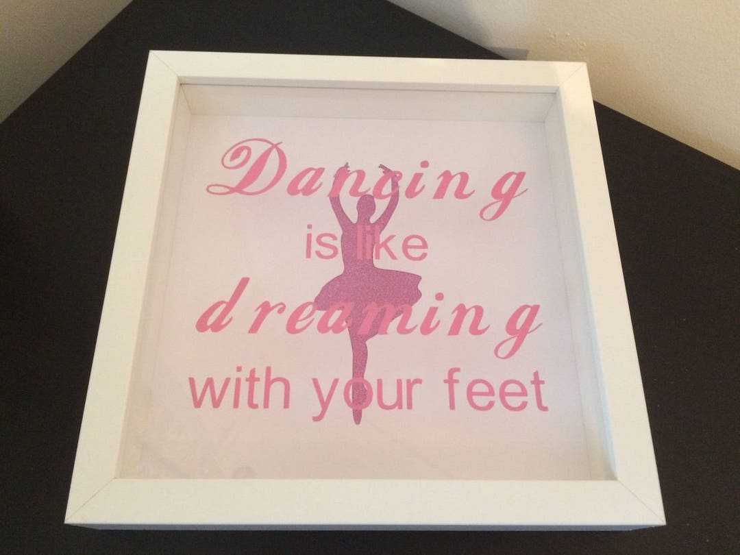 Dancer Frame Dancer Box Frame Dancer Gift Dancing Frame - Etsy