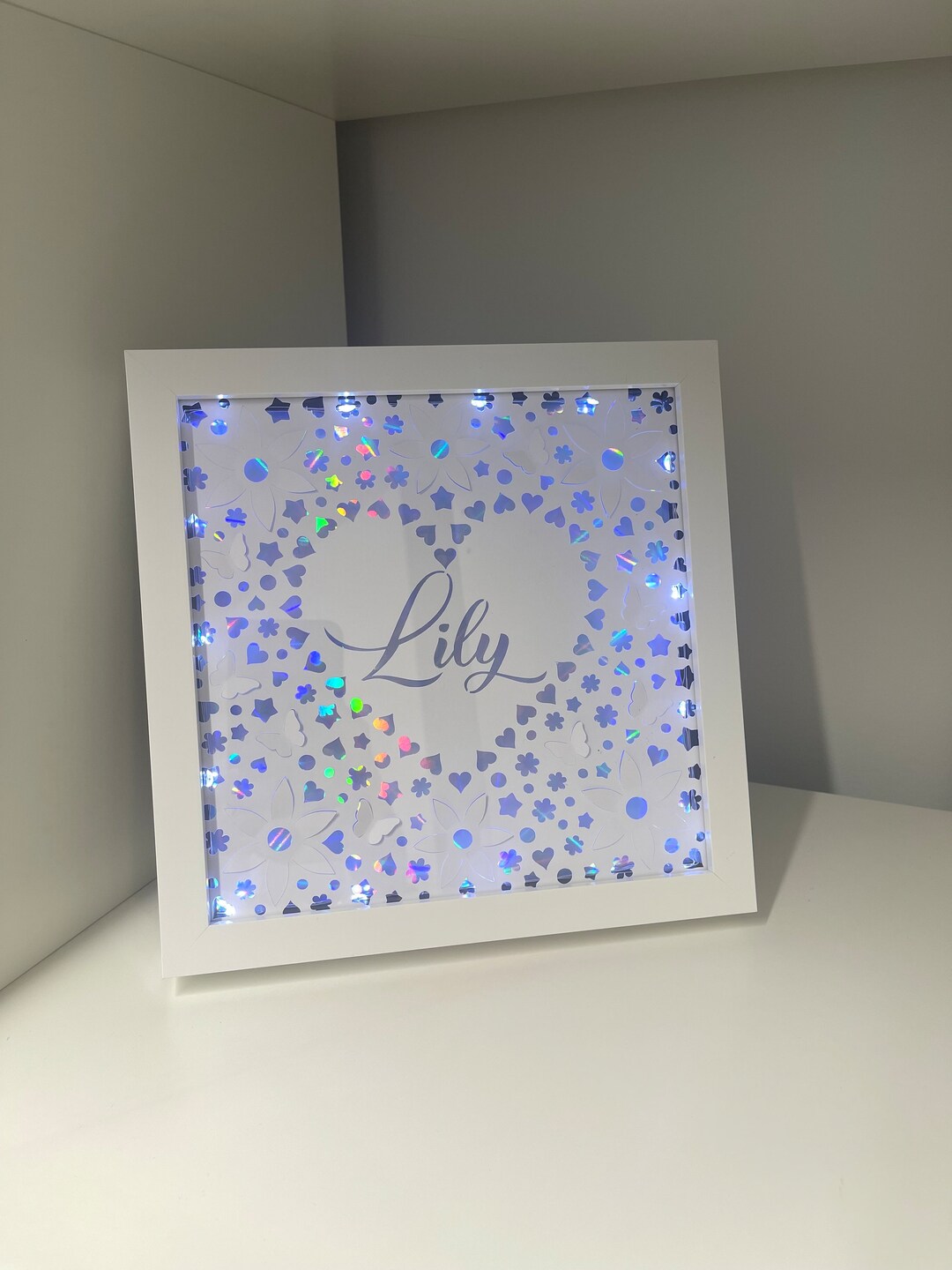 Pop up Mum Light up Frame, - Etsy