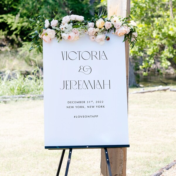 Vertical Entrance Sign - Etsy