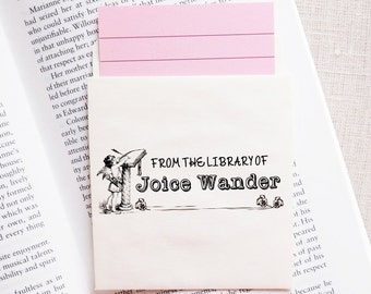 Open book stamp | Etsy